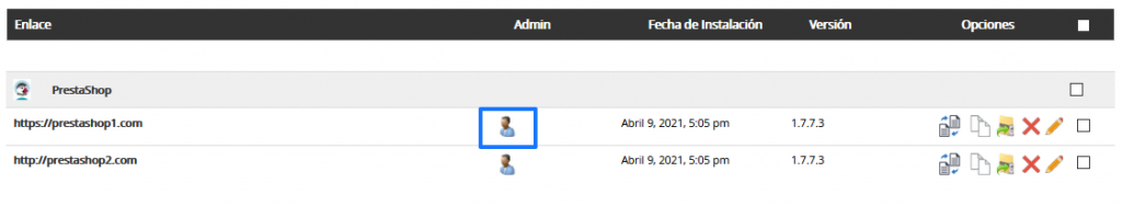 Cómo entrar al admin de PrestaShop | Ayuda LucusHost