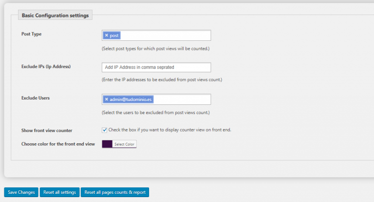 Añadir un contador de visitas en WordPress - Blog de LucusHost
