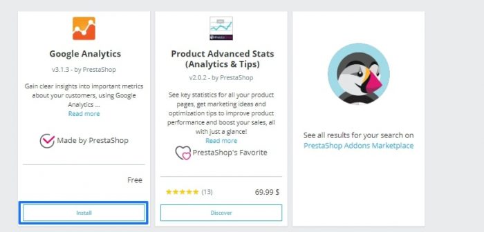 Cómo instalar Google Analytics en PrestaShop | Blog de LucusHost