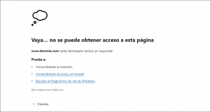 Cómo solucionar ERR_CONNECTION_TIMED_OUT | Blog de LucusHost