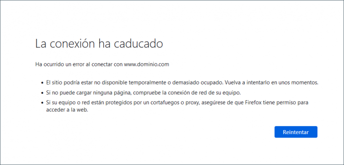 Cómo solucionar ERR_CONNECTION_TIMED_OUT | Blog de LucusHost