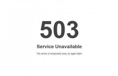 HTTP Error 503: Qué es y cómo solucionarlo | Blog de LucusHost