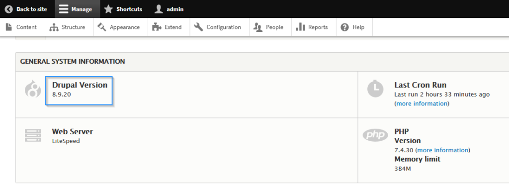 Cómo actualizar Drupal [Guía paso a paso] | Blog de LucusHost