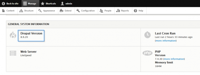 Cómo actualizar Drupal [Guía paso a paso] | Blog de LucusHost