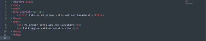 Archivo index.html: qué es y cómo crearlo | Blog de LucusHost