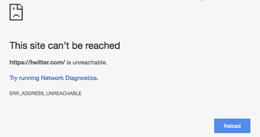 ERR_ADDRESS_UNREACHABLE: Qué es y cómo arreglarlo fácilmente